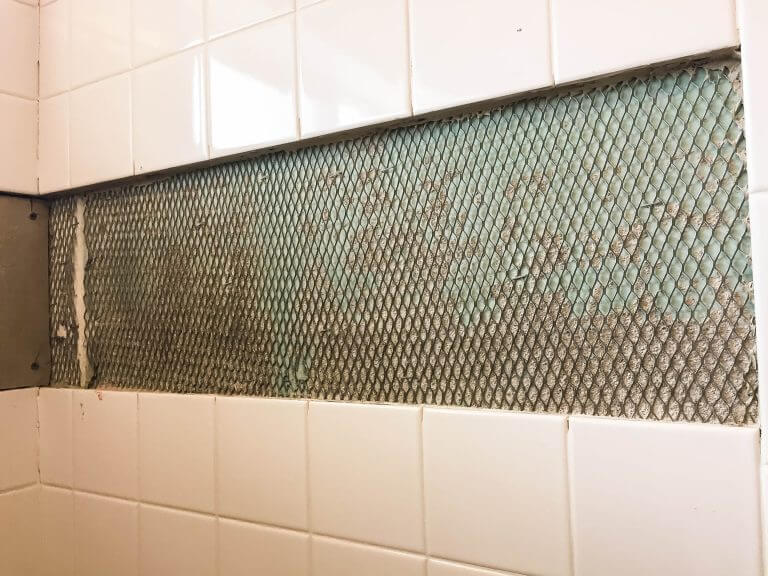 Fail to Fabulous Bathroom Tile Tutorial | Sunnyside Home