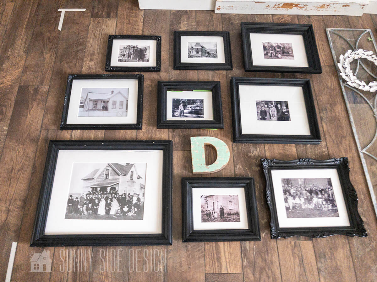 The Easy Way to Hang a Gallery Wall | Sunny Side Design