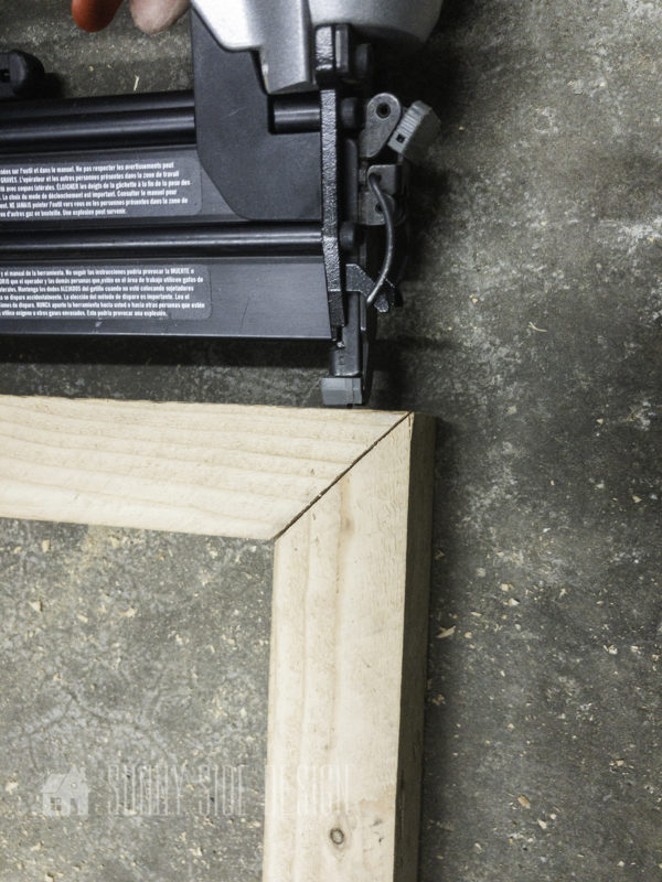 How to Create a Frame From Scrap Lumber | Sunnyside Home