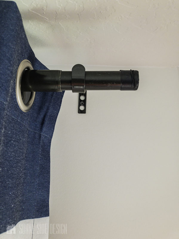 How To DIY Your Own Bay Window Curtain Rod | Sunnyside Home