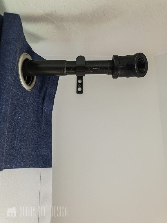 How To DIY Your Own Bay Window Curtain Rod | Sunnyside Home