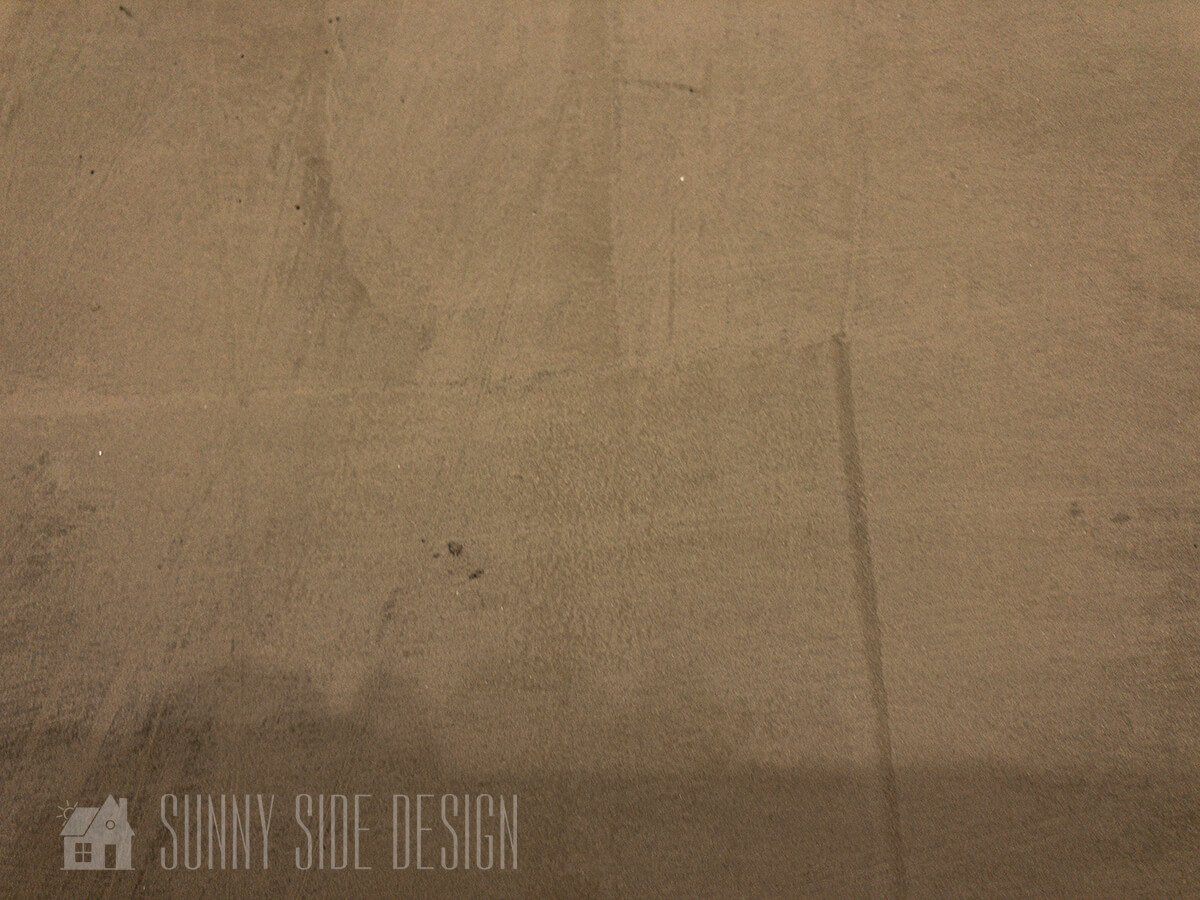 Easy Feather Finish Concrete Countertop Tutorial | Sunny Side Design