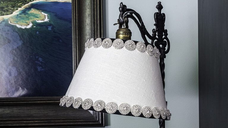 How to Update a Vintage Lampshade | Sunny Side Design
