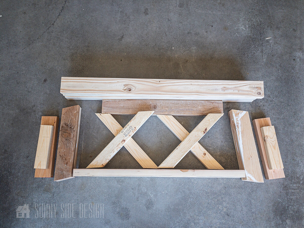 How to Make Simple Farmhouse 2x4 Bench with Plans | Sunny Side Design