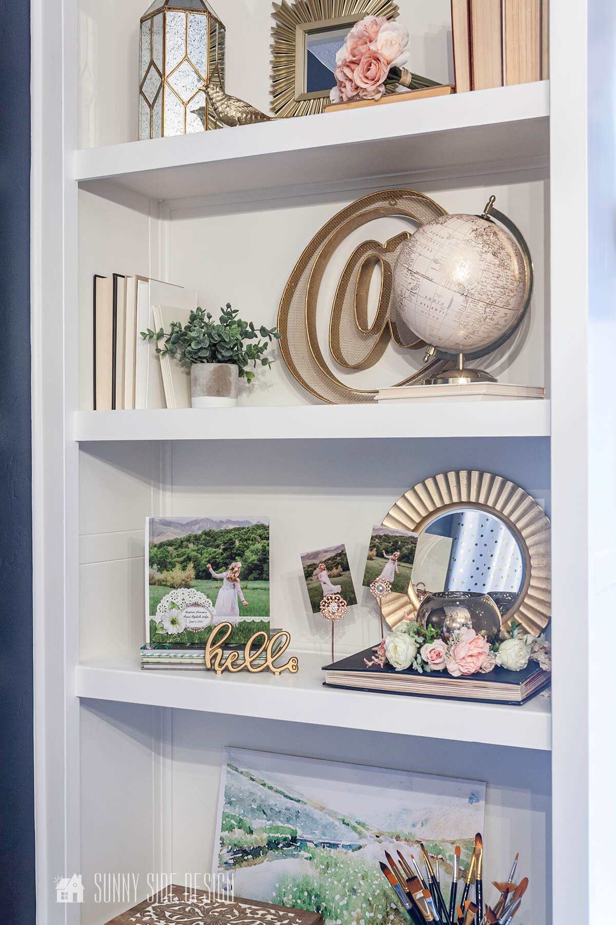 Shelf Decorating Ideas | A Step by Step Guide | Sunny Side Design