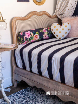 How to Sew a Bolster Pillow Cover | Sunny Side Design