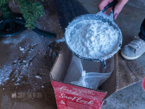 How To Flock a Tree that will Last | Sunny Side Design