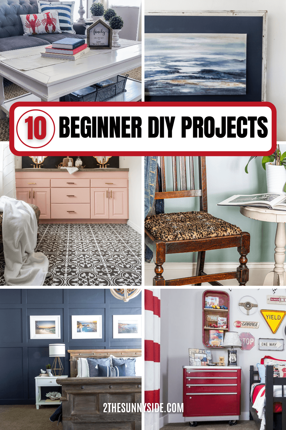 10 Surprisingly Easy Home Projects to DIY for Beginners