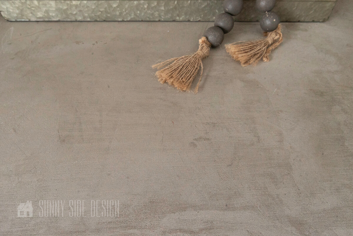 Affordable Feather Finish Countertop | How It Looks One Year Later ...