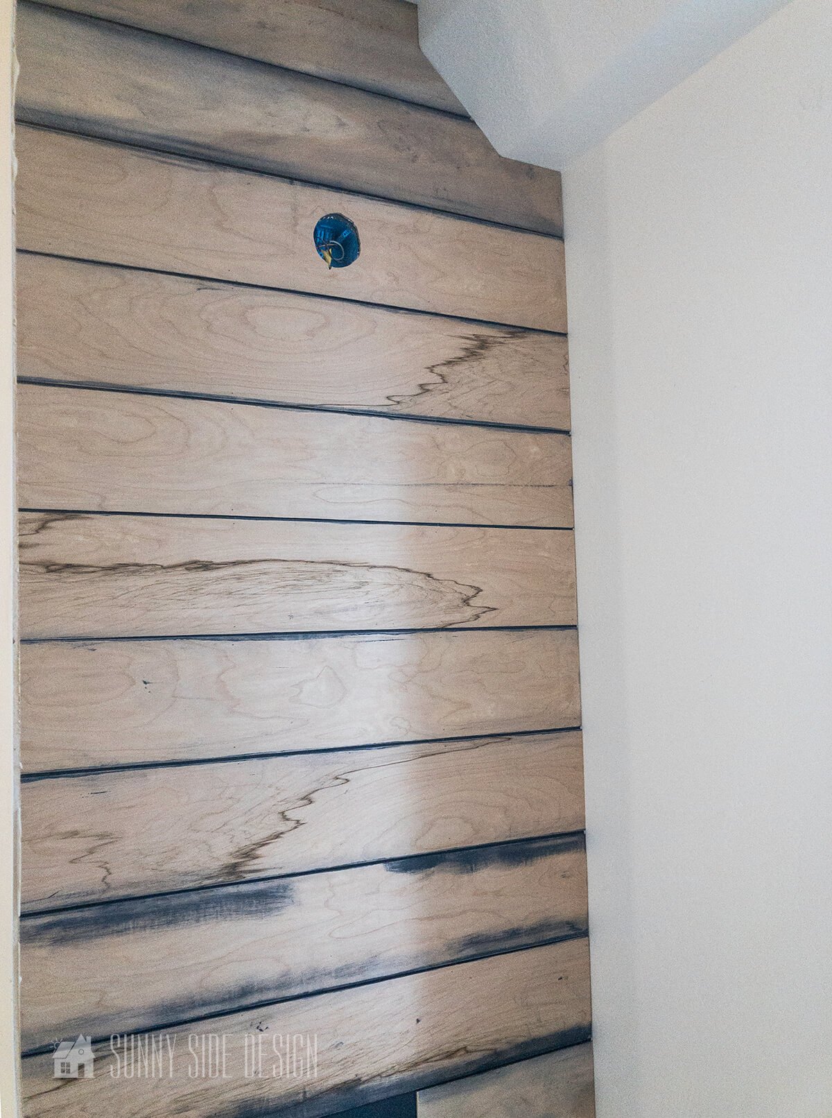 How To DIY a Shiplap Wall the Easy Way! | Sunnyside Home