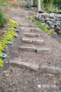 Easy DIY Outdoor Stone Steps for Your Yard You'll Love