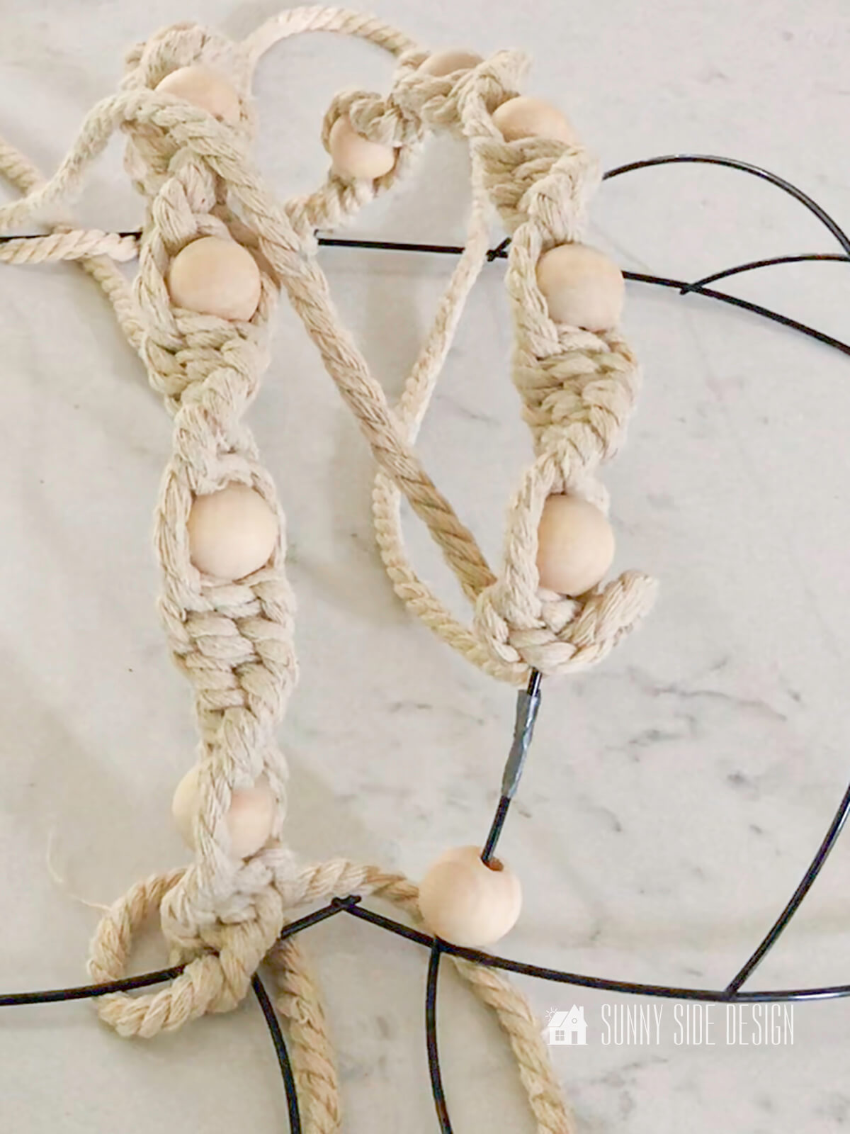 Easy DIY Fall Macrame Wreath You Need To Try | Sunnyside Home