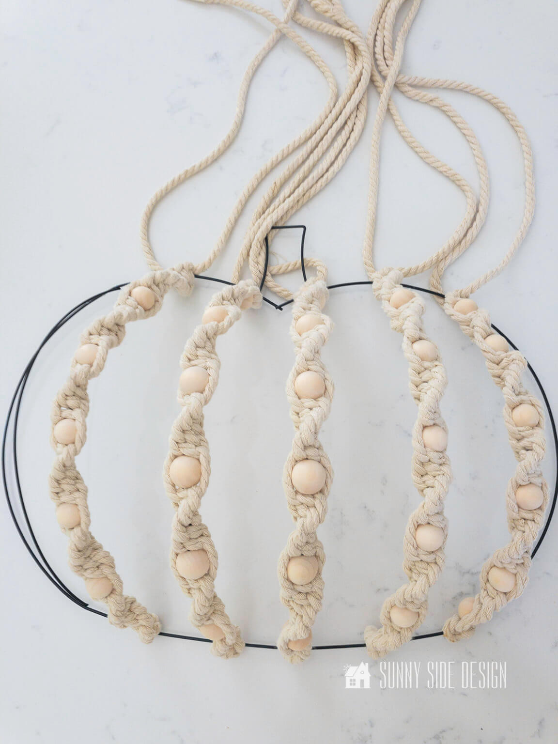 Easy DIY Fall Macrame Wreath You Need To Try | Sunnyside Home