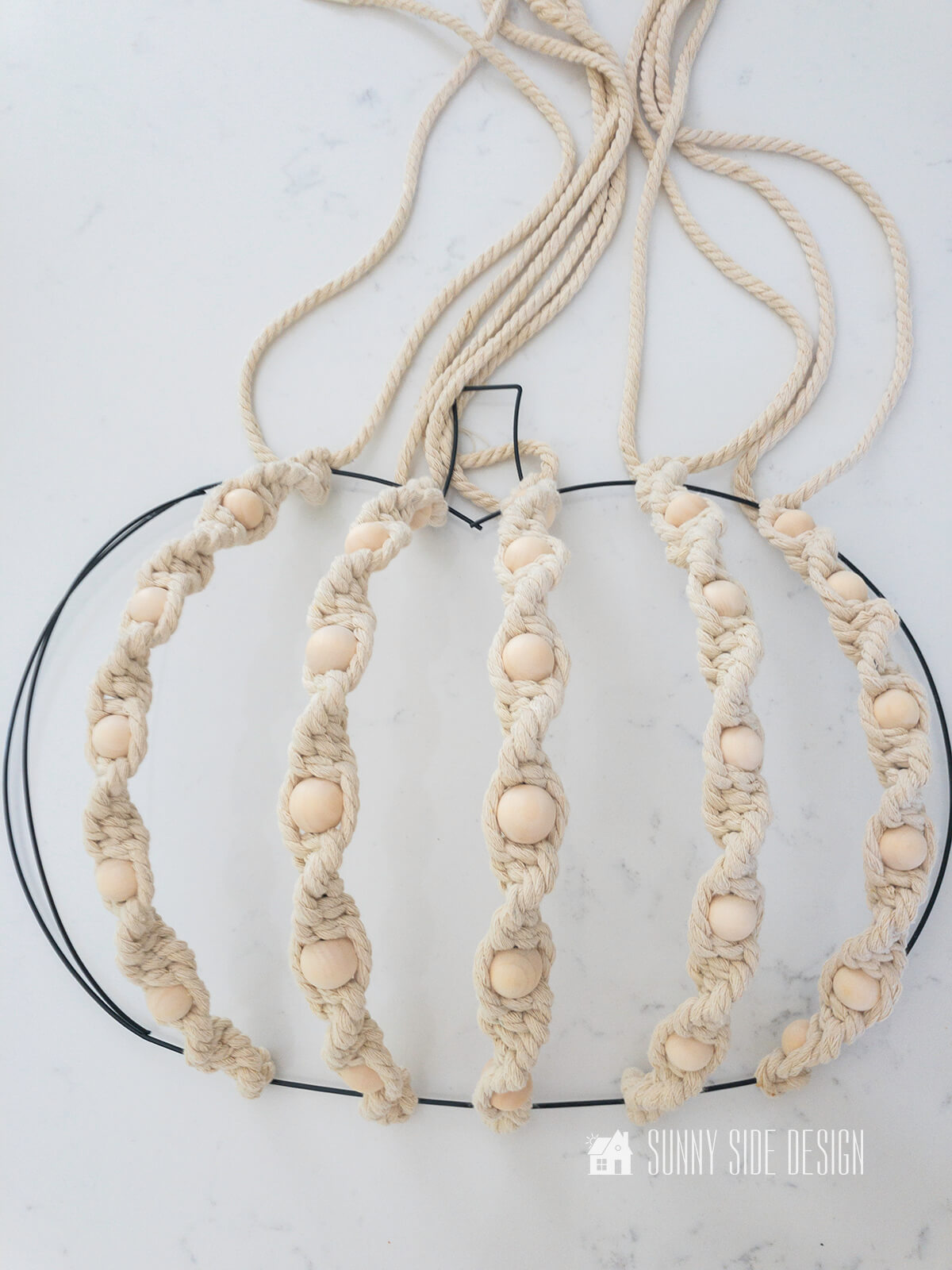 Easy DIY Fall Macrame Wreath You Need To Try | Sunnyside Home