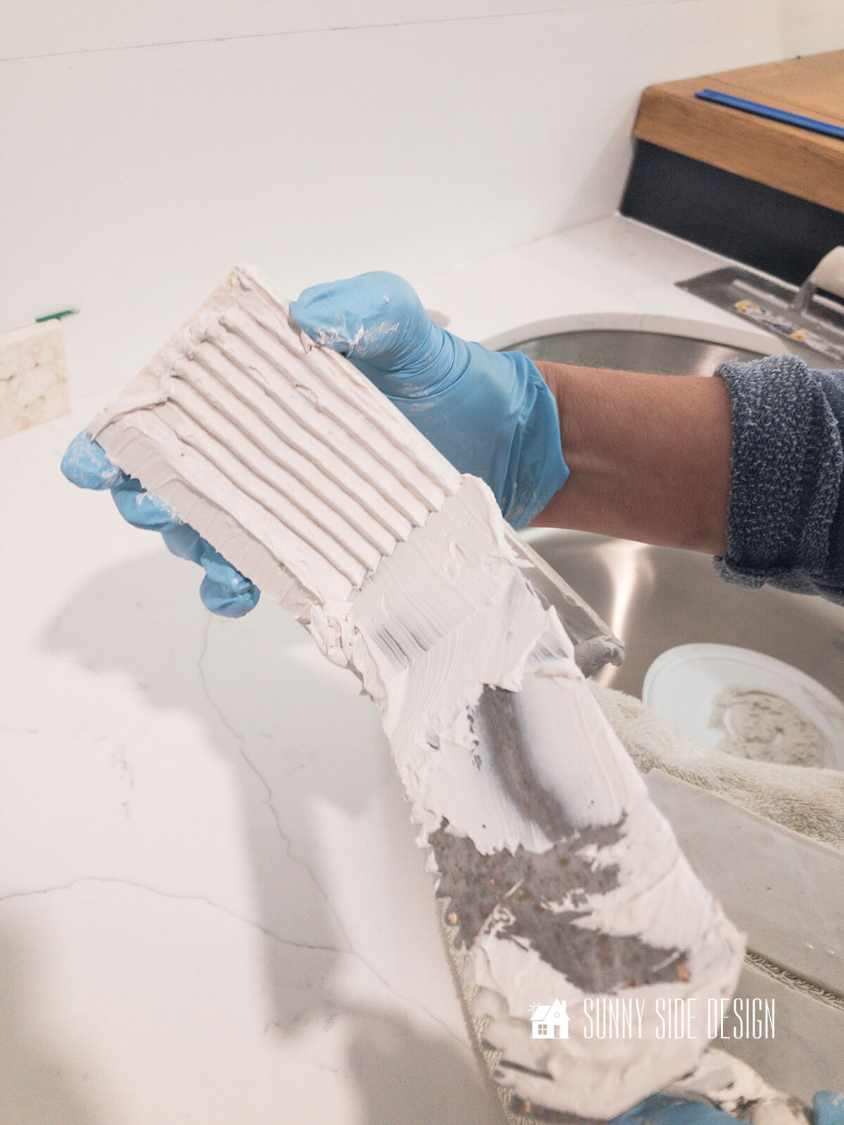 8 Tips for Beginners: Install a Simple Tile Backsplash | Sunnyside Home