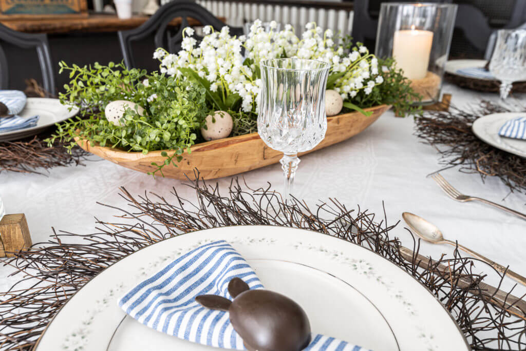 The Secret to Simple & Beautiful Easter Table Decor | Sunny Side Design