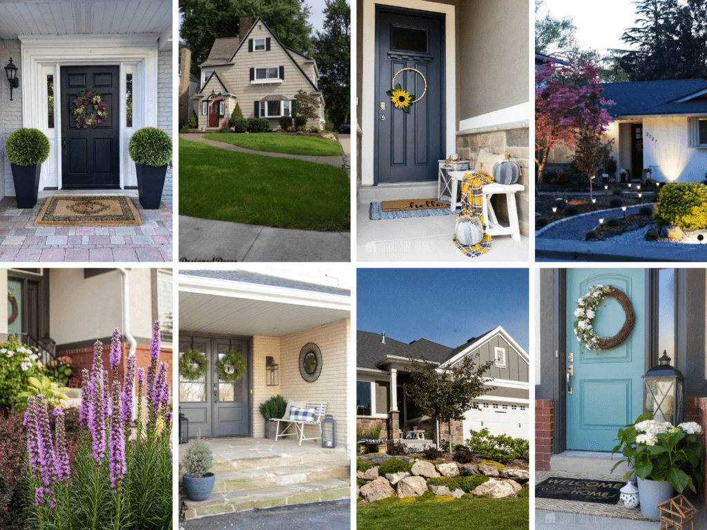 Easy Before & After Curb Appeal Ideas on a Budget | Sunny Side Design