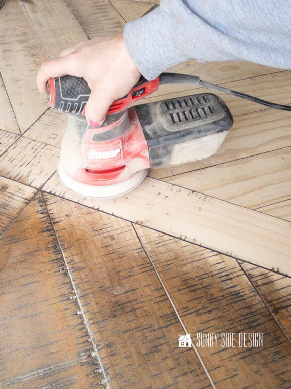 How to Easily Make a DIY Round Coffee Table | Sunny Side Design