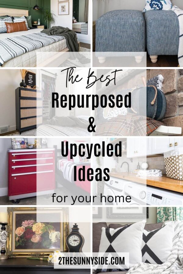 The Best Repurposed and Upcycled Ideas for your Home | Sunny Side Design
