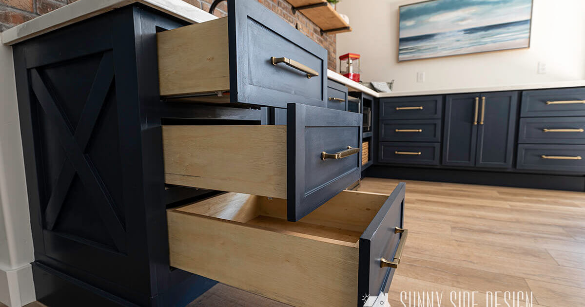 How to Build a Drawer Box with Undermount Slides | Sunny Side Design