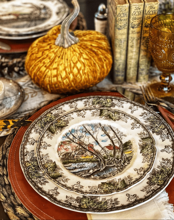 50+ Festive Fall Tablescape Ideas You Need to See | Sunnyside Home