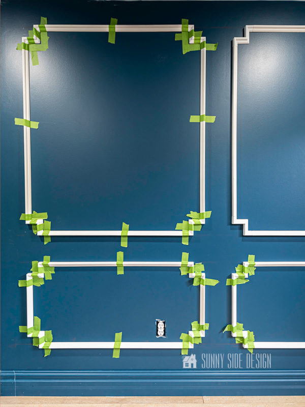 How to Easily Install Picture Frame Moulding | Sunnyside Home