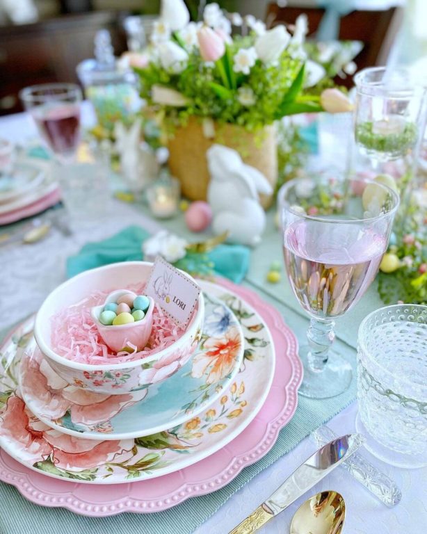 30+ Beautiful Spring Table Decor Ideas | Sunnyside Home
