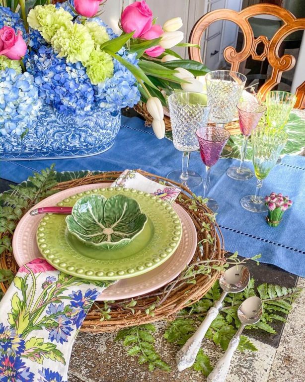 30+ Beautiful Spring Table Decor Ideas | Sunnyside Home