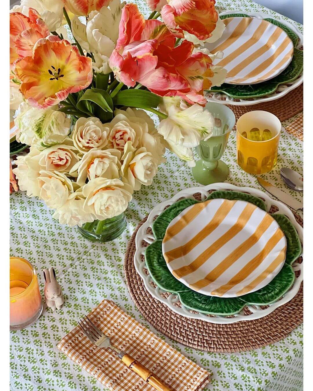30+ Beautiful Spring Table Decor Ideas | Sunnyside Home