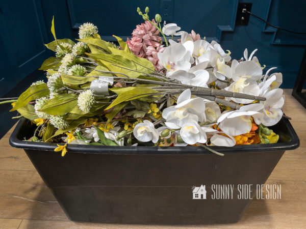 How to DIY Storage for Artificial Flowers | Sunnyside Home