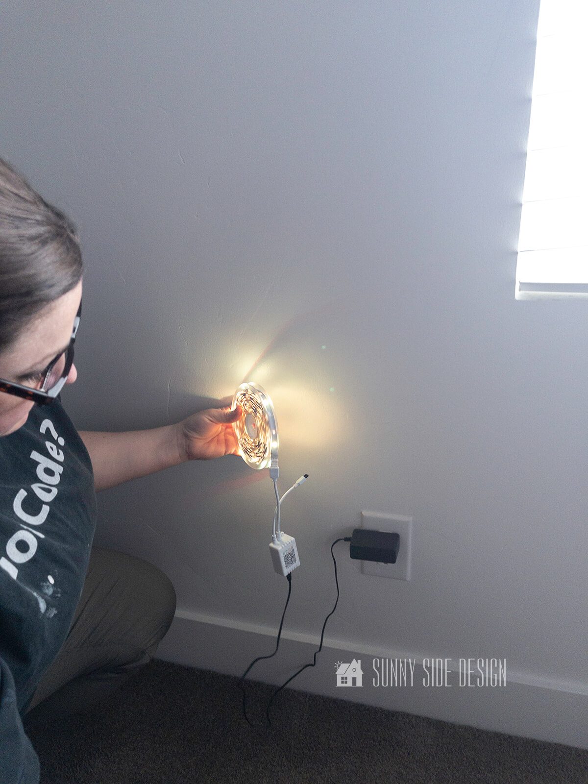 How to Easily Conceal and Install LED Strip Lights | Sunnyside Home
