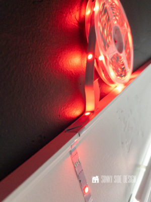 How to Easily Conceal and Install LED Strip Lights | Sunnyside Home