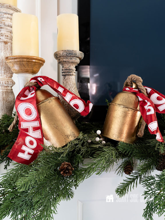 How We Made Christmas Bells Using Dollar Tree Items | Sunnyside Home