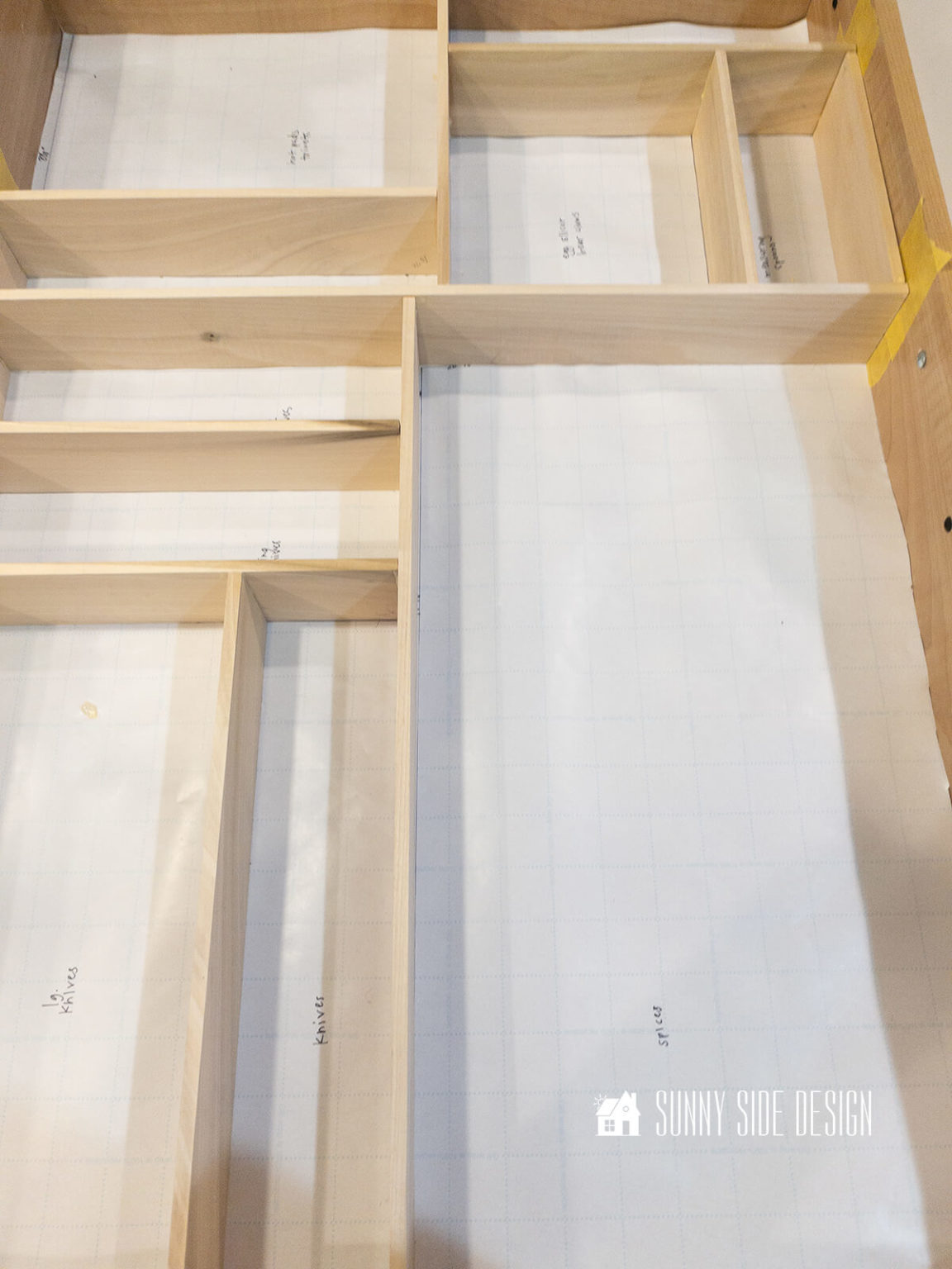 How to Make Simple Custom DIY Drawer Dividers | Sunnyside Home