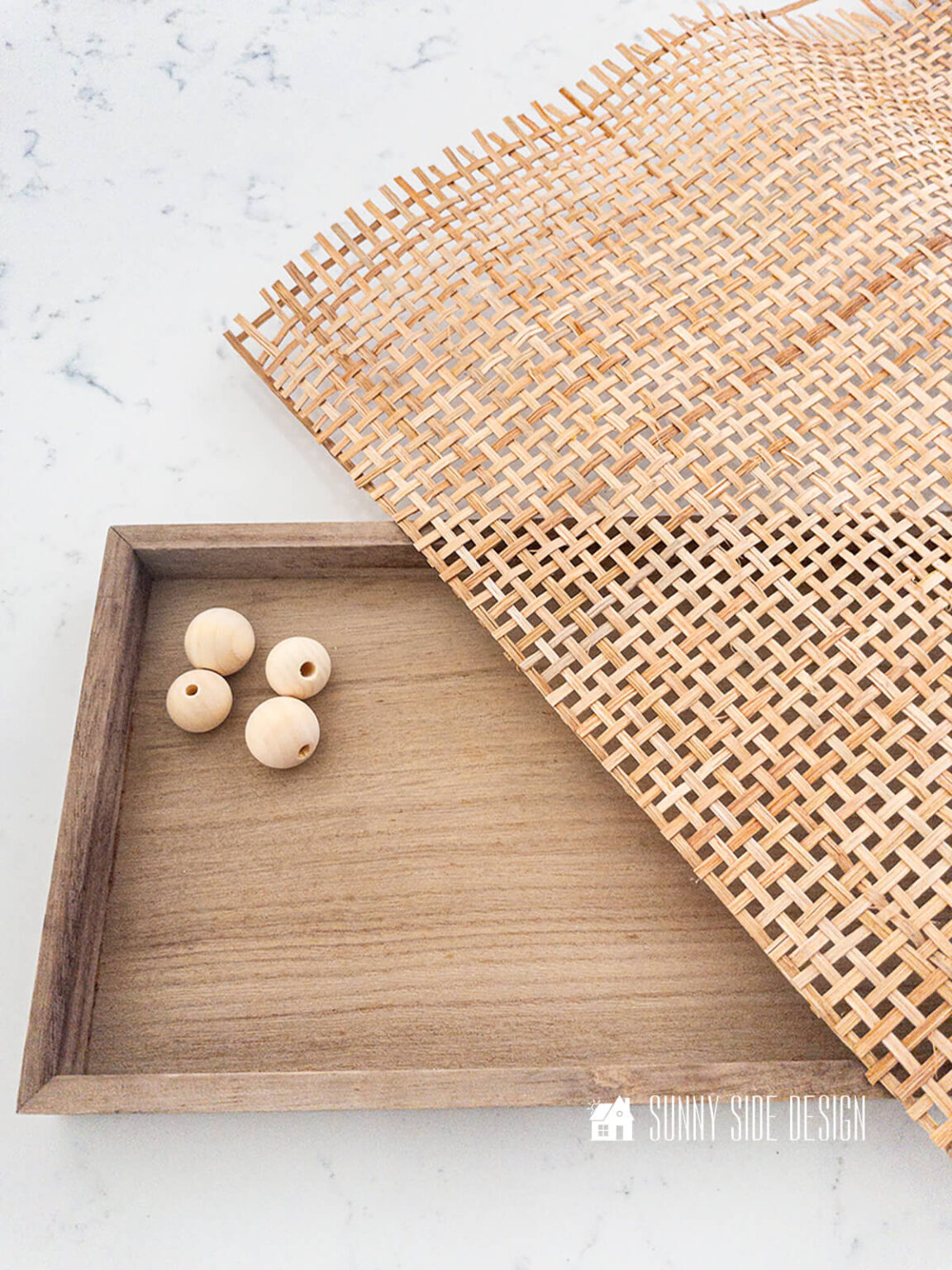 How to Make a Simple and Stylish Cane Tray | Sunnyside Home