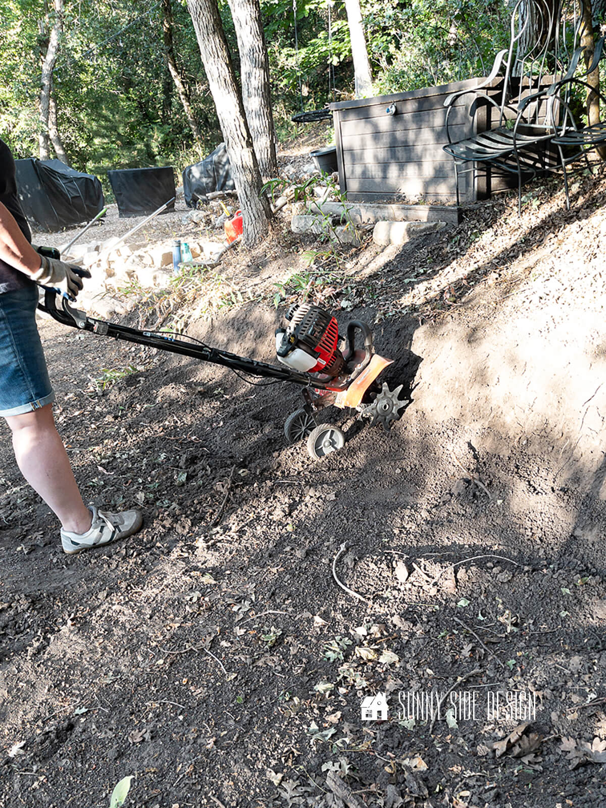 How to Build a Simple Stone Retaining Wall for Free | Sunnyside Home