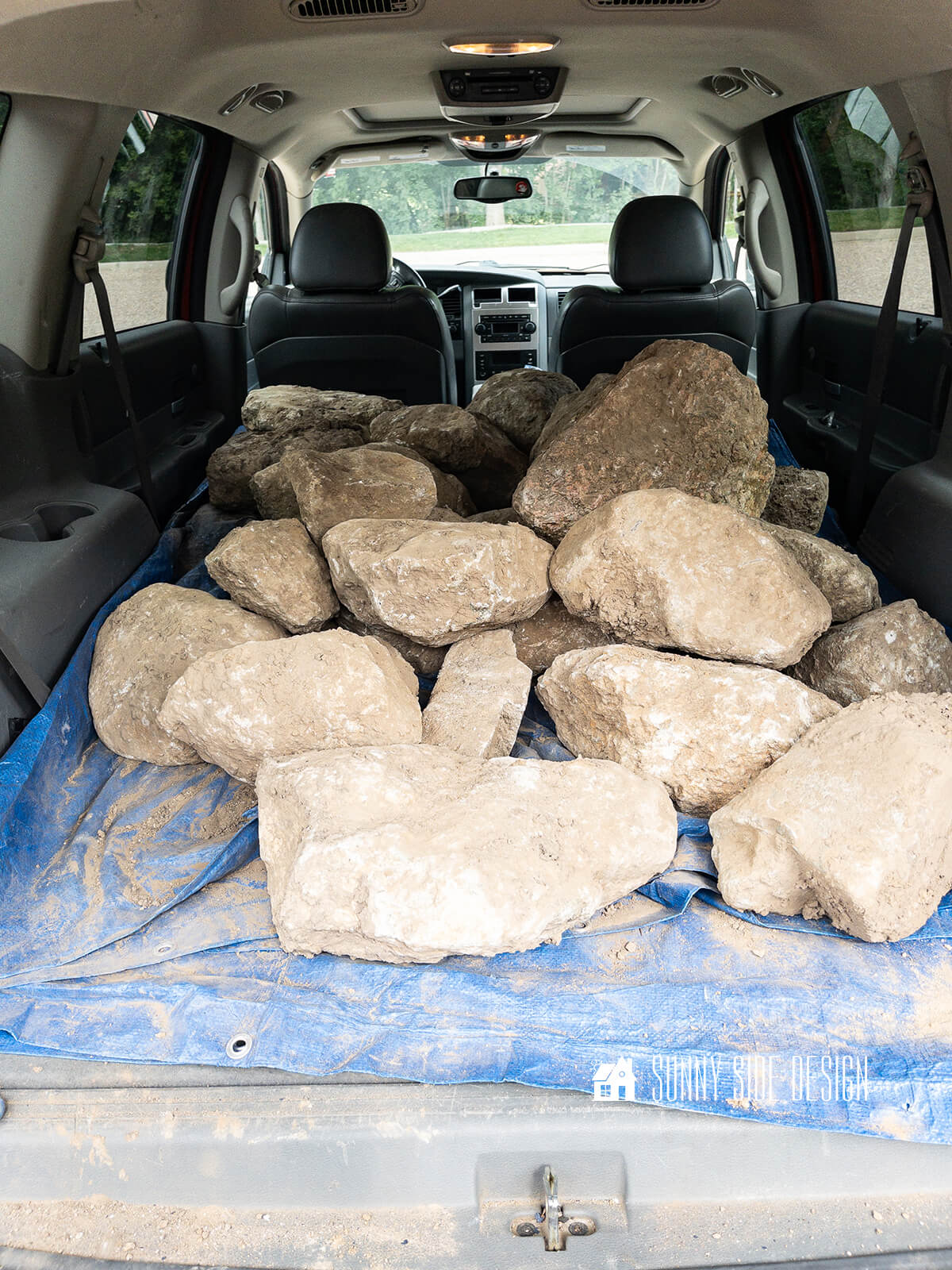 How to Build a Simple Stone Retaining Wall for Free | Sunnyside Home