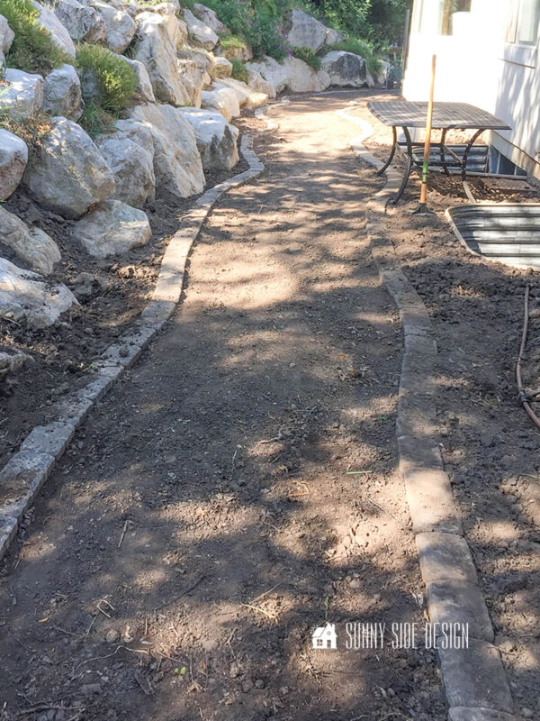 How to Make a Cheap and Easy Garden Path | Sunnyside Home