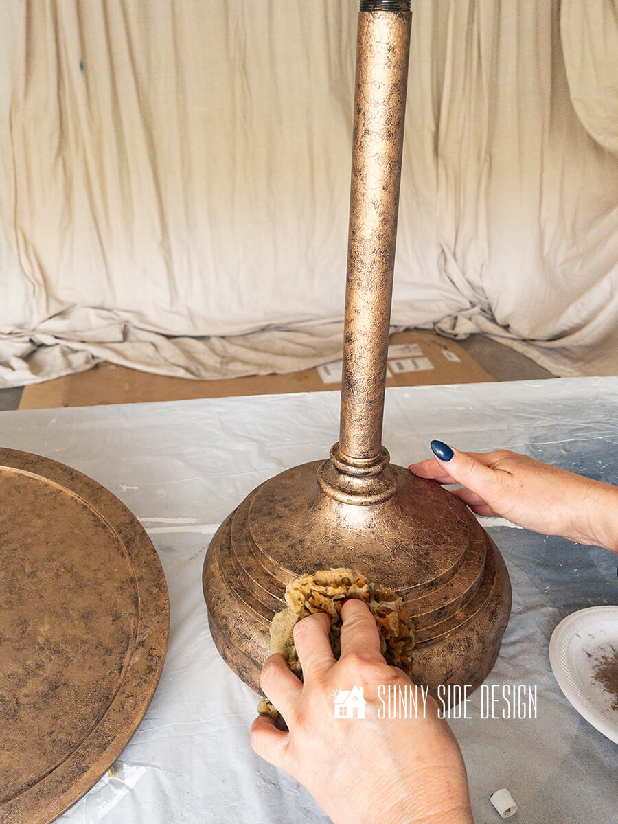 Easy and Inexpensive DIY Side Table with Thrifted Finds | Sunnyside Home
