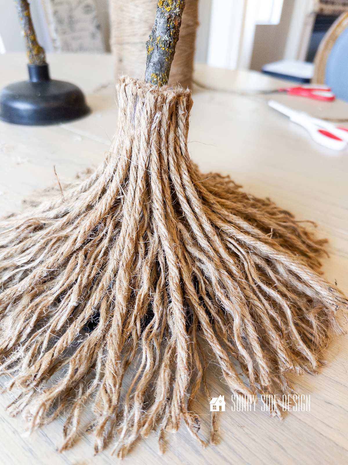 How to Make a Witch Broom | Sunnyside Home