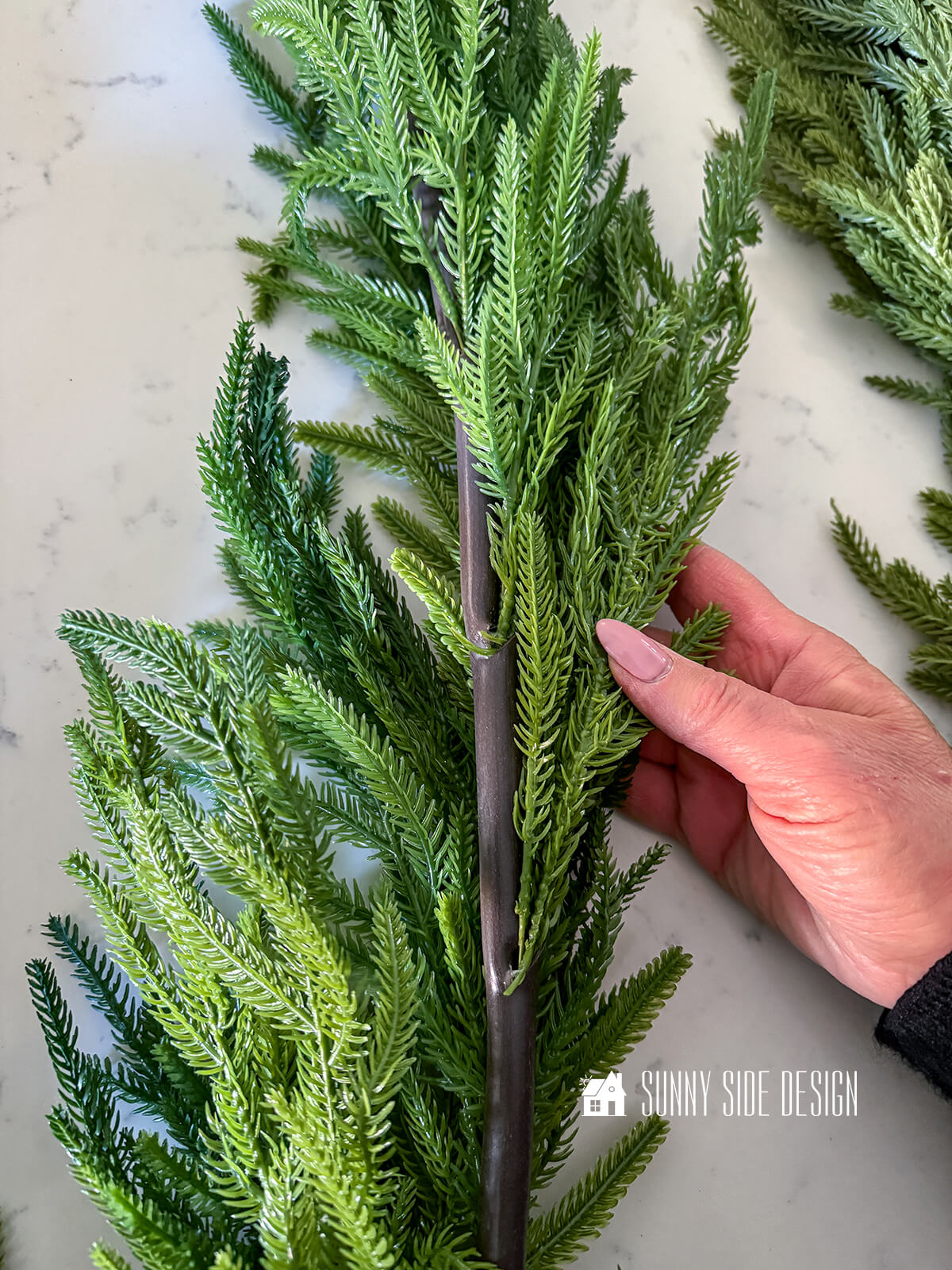 Realistic Affordable Faux Garlands for a Festive Christmas | Sunnyside Home