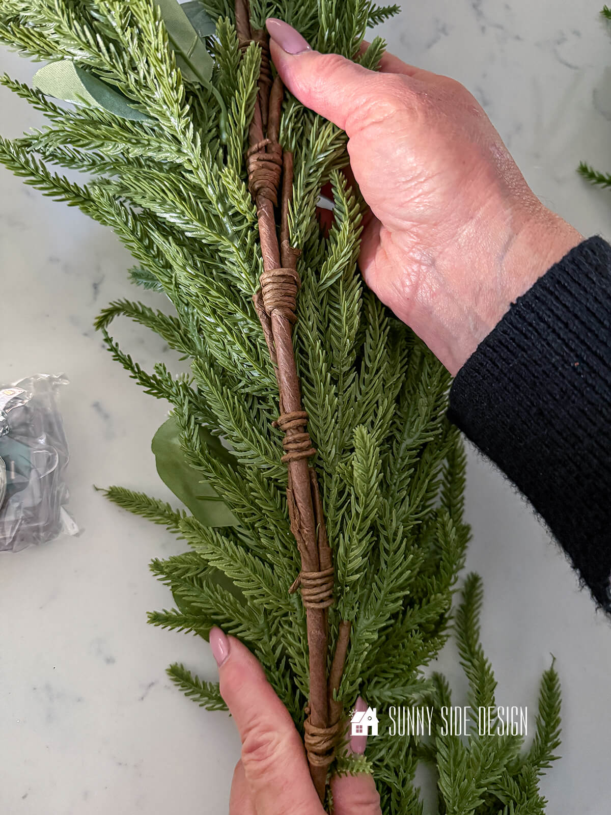 Realistic Affordable Faux Garlands for a Festive Christmas | Sunnyside Home