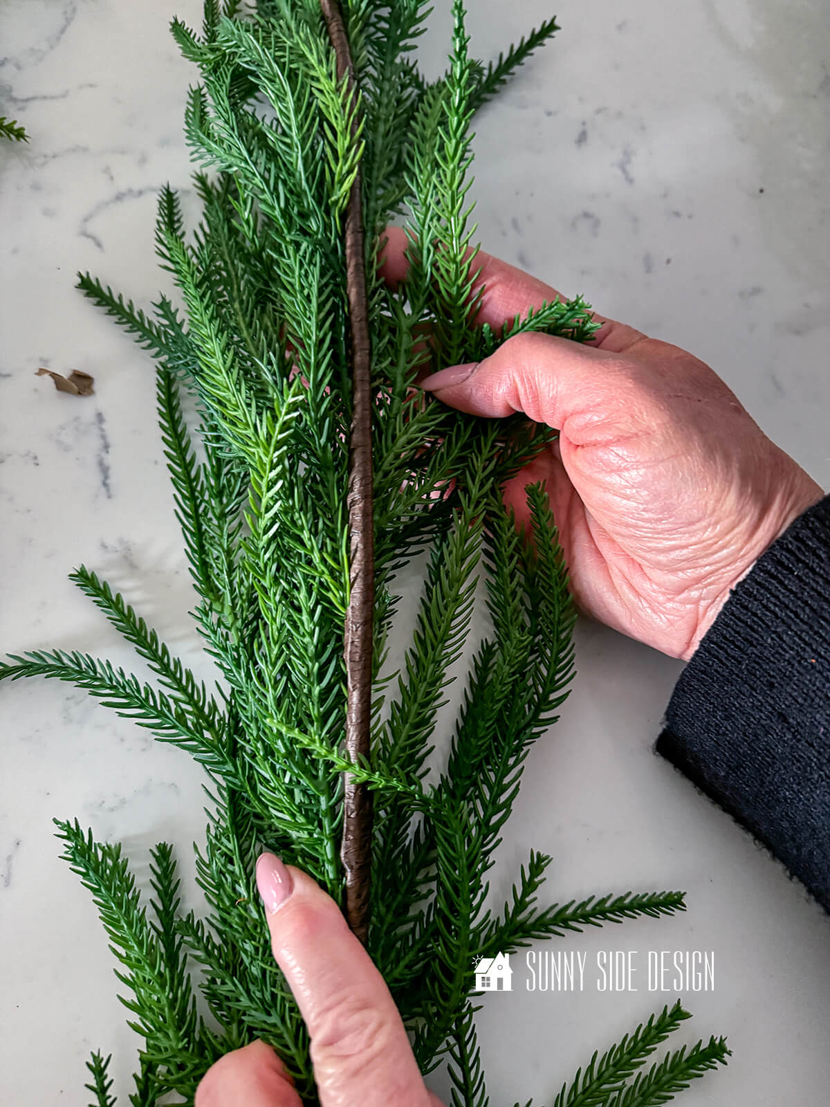 Realistic Affordable Faux Garlands for a Festive Christmas | Sunnyside Home