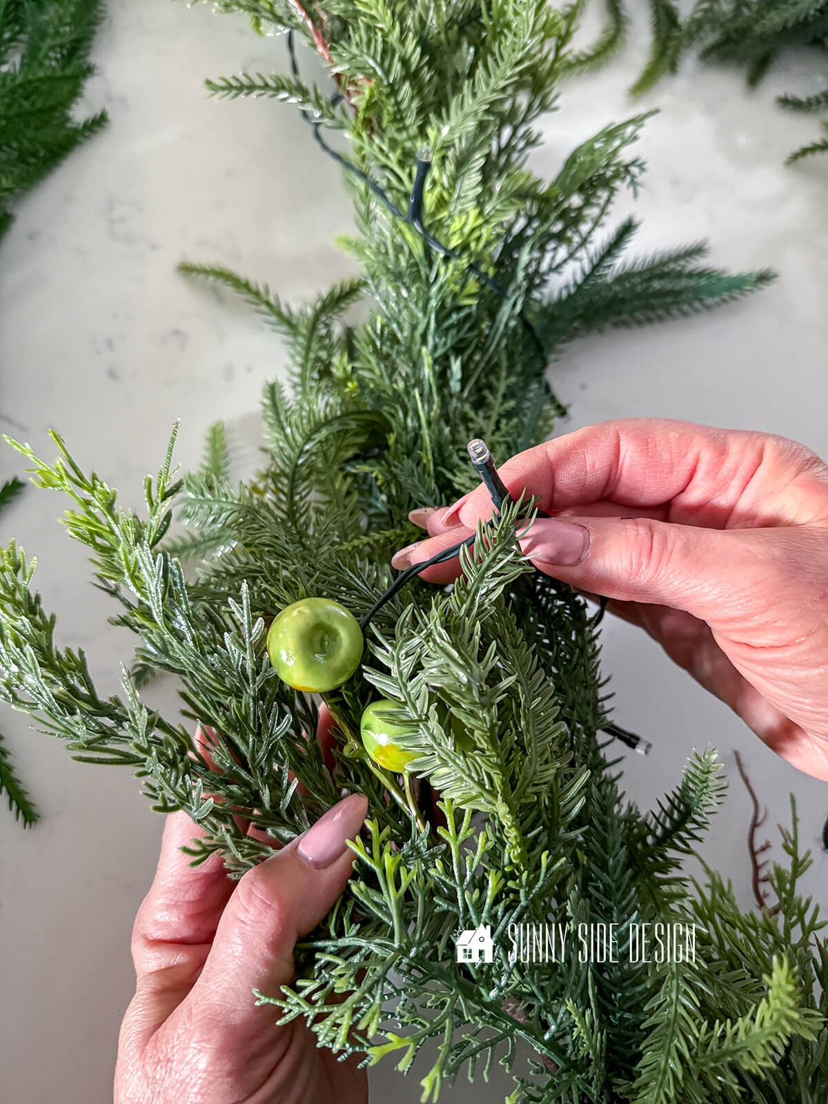 Realistic Affordable Faux Garlands for a Festive Christmas | Sunnyside Home