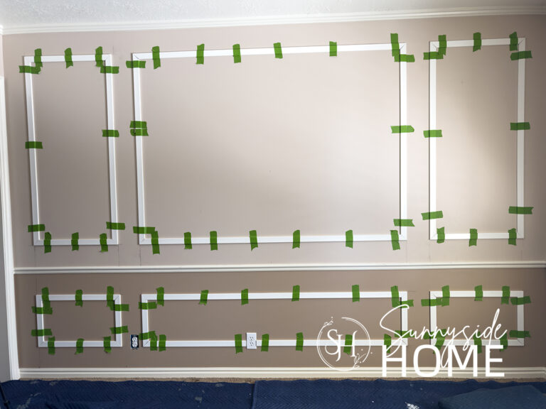 Easy Modern Box Moulding You Can Do—No Power Tools Required | Sunnyside ...