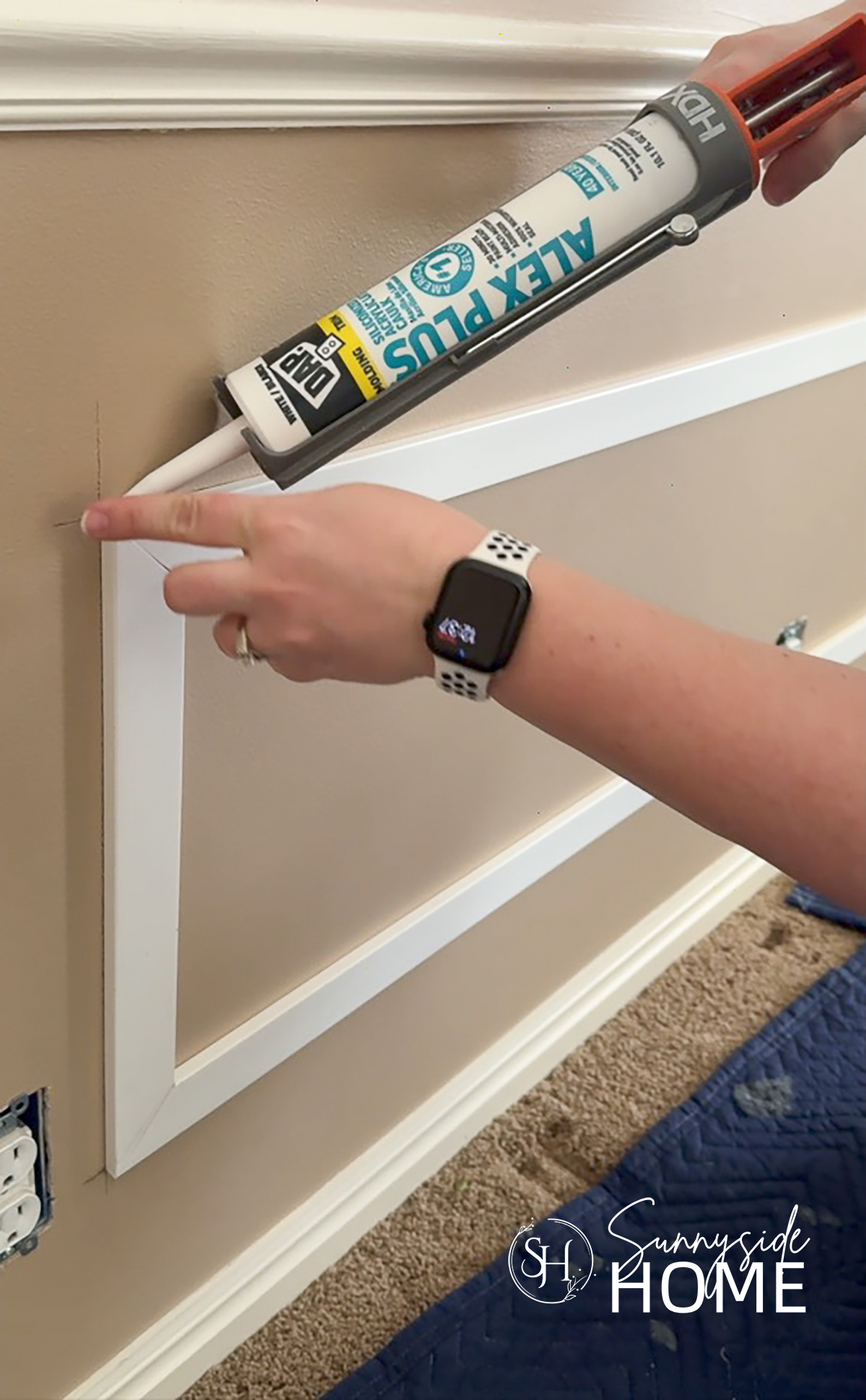 Easy Modern Box Moulding You Can Do—No Power Tools Required | Sunnyside ...