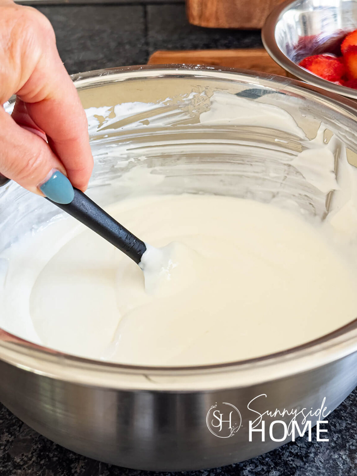 Easy Fresas Con Crema Recipe - Keto Friendly | Sunnyside Home