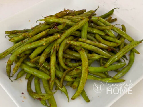 Quick and Easy Spicy String Beans (Ready in 10 Minutes) | Sunnyside Home