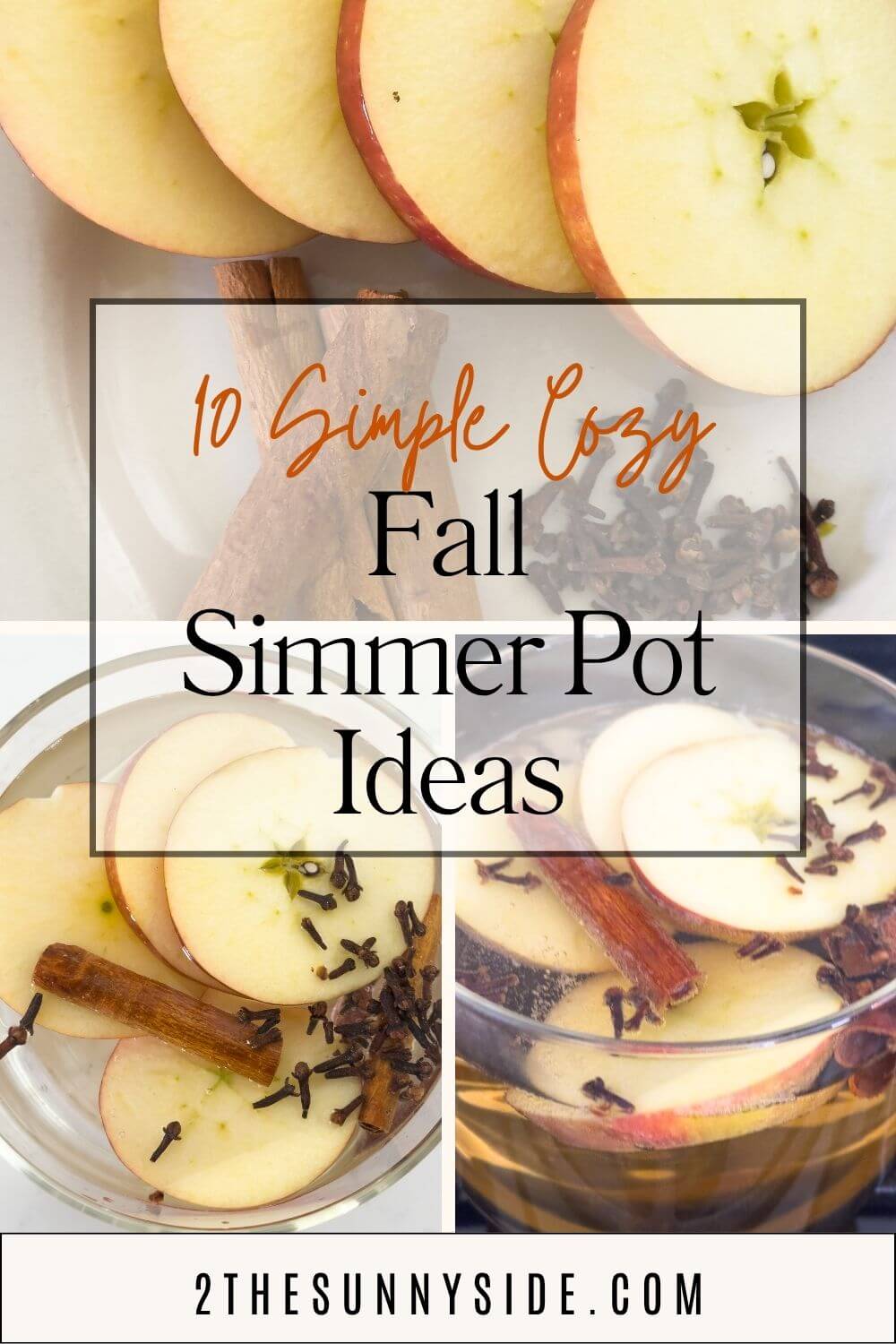 Make Your Home Cozy with 10 Fall Simmer Pot Recipes | Sunnyside Home